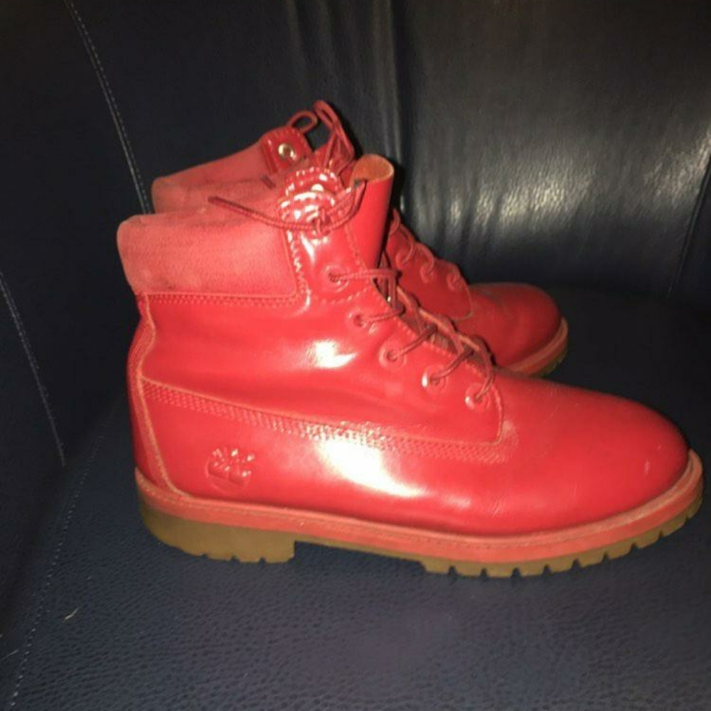 Red Timberland Boots - Gem